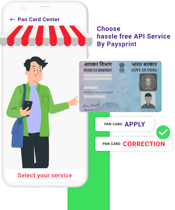PAN Card Correction API Services Provider | PaySprint